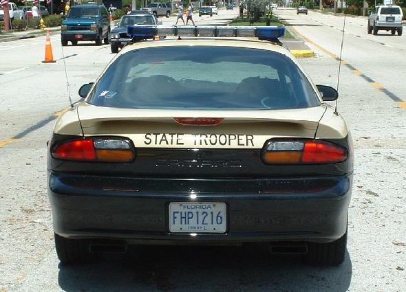 Florida Highway Patrol Camaro