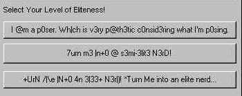 Leet Speak Generator: Algorithm