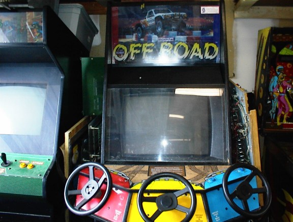 My Super Off-Road arcade game.
