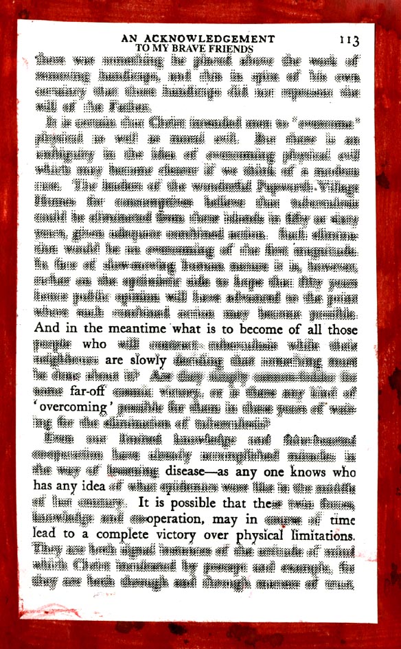 the artist books of Fran Horne