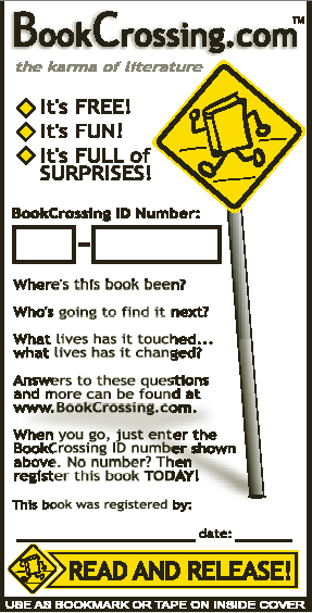 BookCrossing Labels