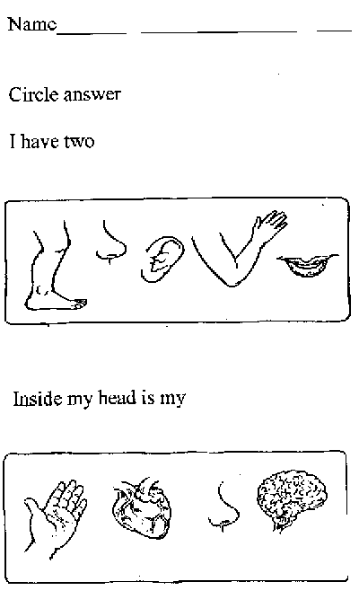 Discovering Body Parts