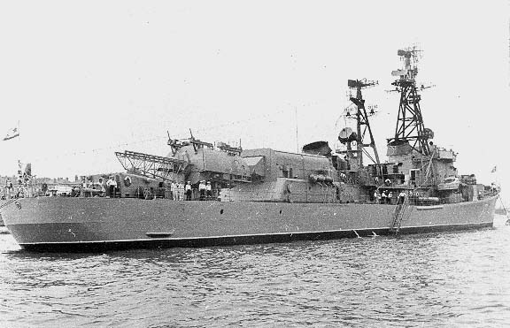 Soviet ships with SS-N-1 Scrubber