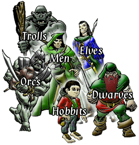 Shire Hobbits, The Races of Middle-Earth