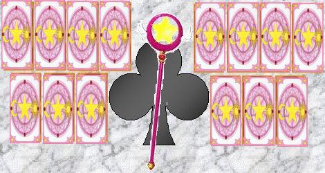 Assorted Anime Tarot: Wands