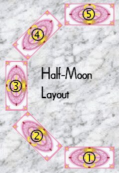 Tarot Spreads: The Half Moon Layout