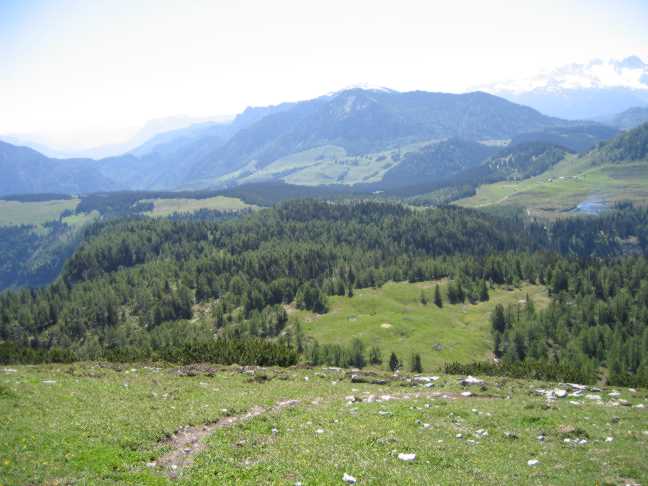 Das herrliche Panorama der Postalm