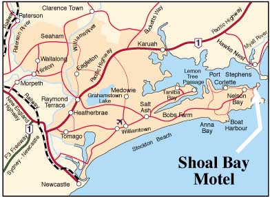 SHOAL BAY Motel and Backpackers a great place to stay and explore Port ...