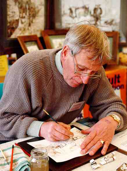 Artist of the Apple Isle- D.G.Bishop monochrome watercolours, Tasmaniaindex