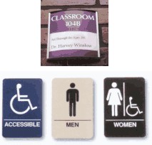 CLARK SIGNS - Facilities & ADA Signage