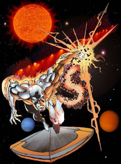The Sentenel Of The Spaceways- The Silver Surfer