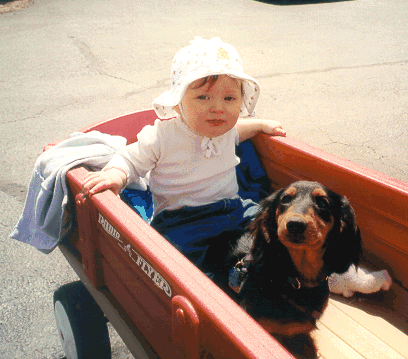 Simon & Sadie - April 2001