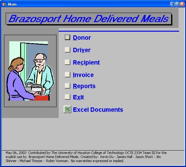 Access Database Project