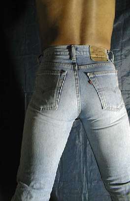 Adam and Jason: Skintight Levis 101 in College - Part 1