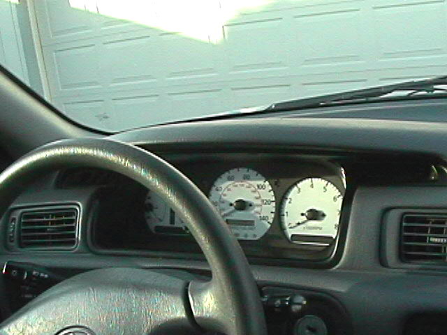 white-face gauges