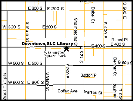 Library Auditorium Map