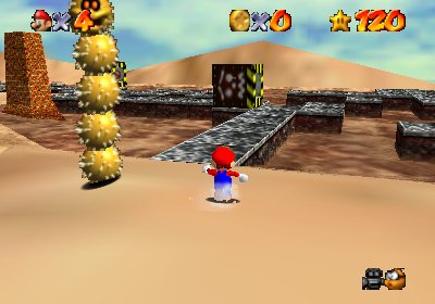 Super Mario 64 Home: Shifting Sand Land