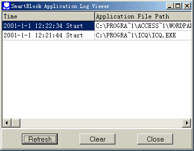 SmartBlock Spy application