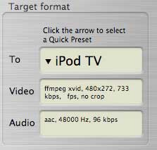 How to encode a movie for the iPod in high resolution for TV playback ...