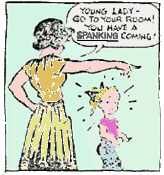 Spank with Love: Uncooperative children