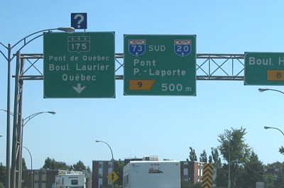 La signalisation routière au Québec