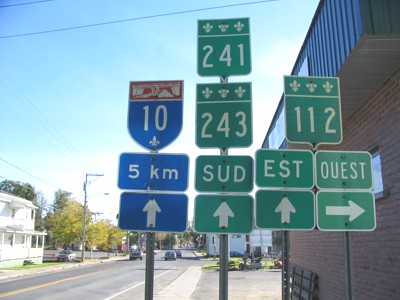 La signalisation routière au Québec