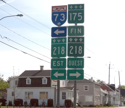 La signalisation routière au Québec