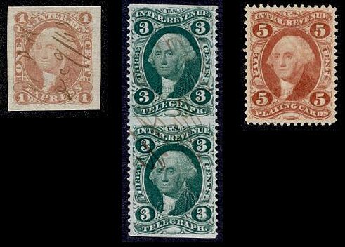 An Overview of United States Scott-Listed Revenue Stamps