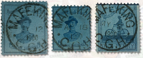 collecting stamps and coins - Mafeking Siege Stamps