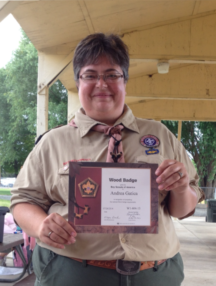 Andrea Woodbadge Award Ceremony June 2014