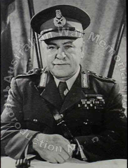 The Leaders; The King; PM Curtain; Gen McArthur; Gen Blamey