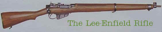 Weapons; Lee Enfield No 4, Owen Gun, BREN machine-gun