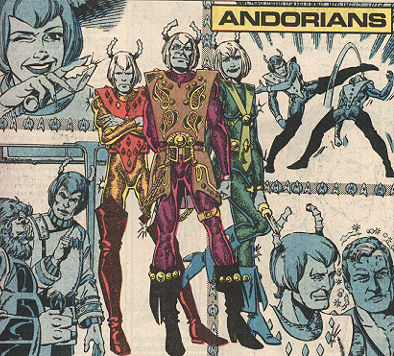 Rogues' Gallery of Andorians: Homeworld, mythology, physiology