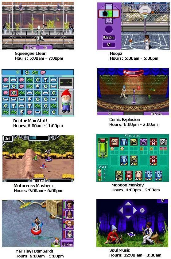 Mini Games - The Urbz: Sims in the City