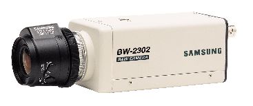 [Fig. 2] Câmera CCD Samsung BW-2302.
