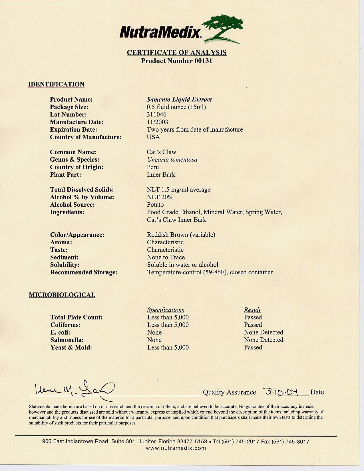 Maintain Peak Immune System With SAMENTO. Call 9800 3239 Now to Order!