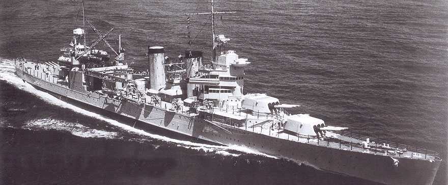 Pictures - USS Tuscaloosa CA-37 - WWII heavy cruiser