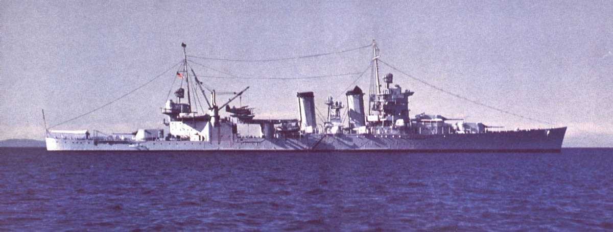 Pictures - USS Tuscaloosa CA-37 - WWII heavy cruiser