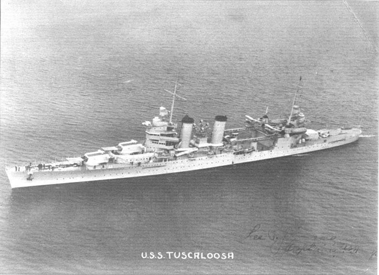 Pictures - USS Tuscaloosa CA-37 - WWII heavy cruiser