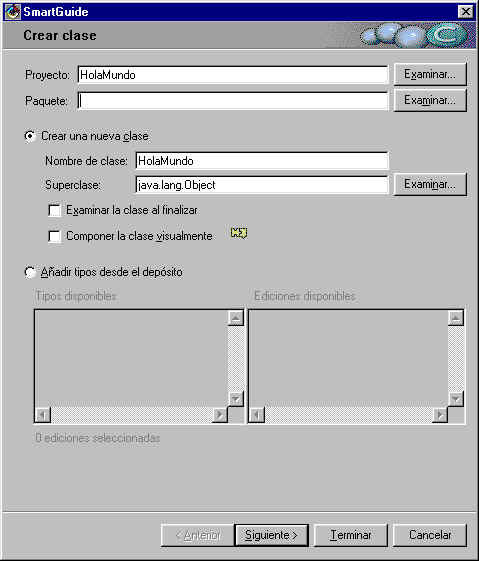 VisualAge for JAVA - Unidad 1