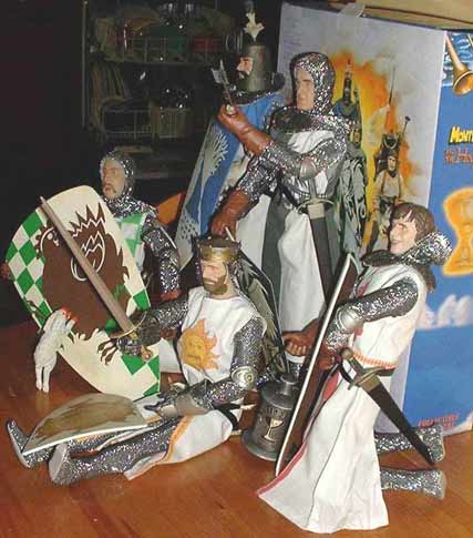 Arthurian Monty Python Action Figures