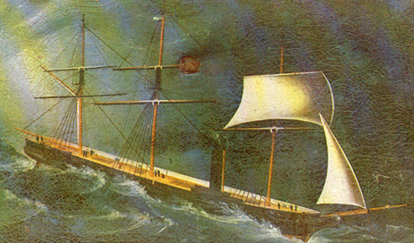SOME PERUVIAN WARSHIPS FROM THE 19th CENTURY