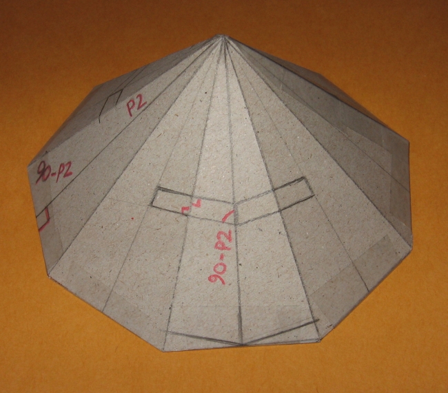 Images of Tetrahedra extracted from the Post Type 3D Model of the Hip ...