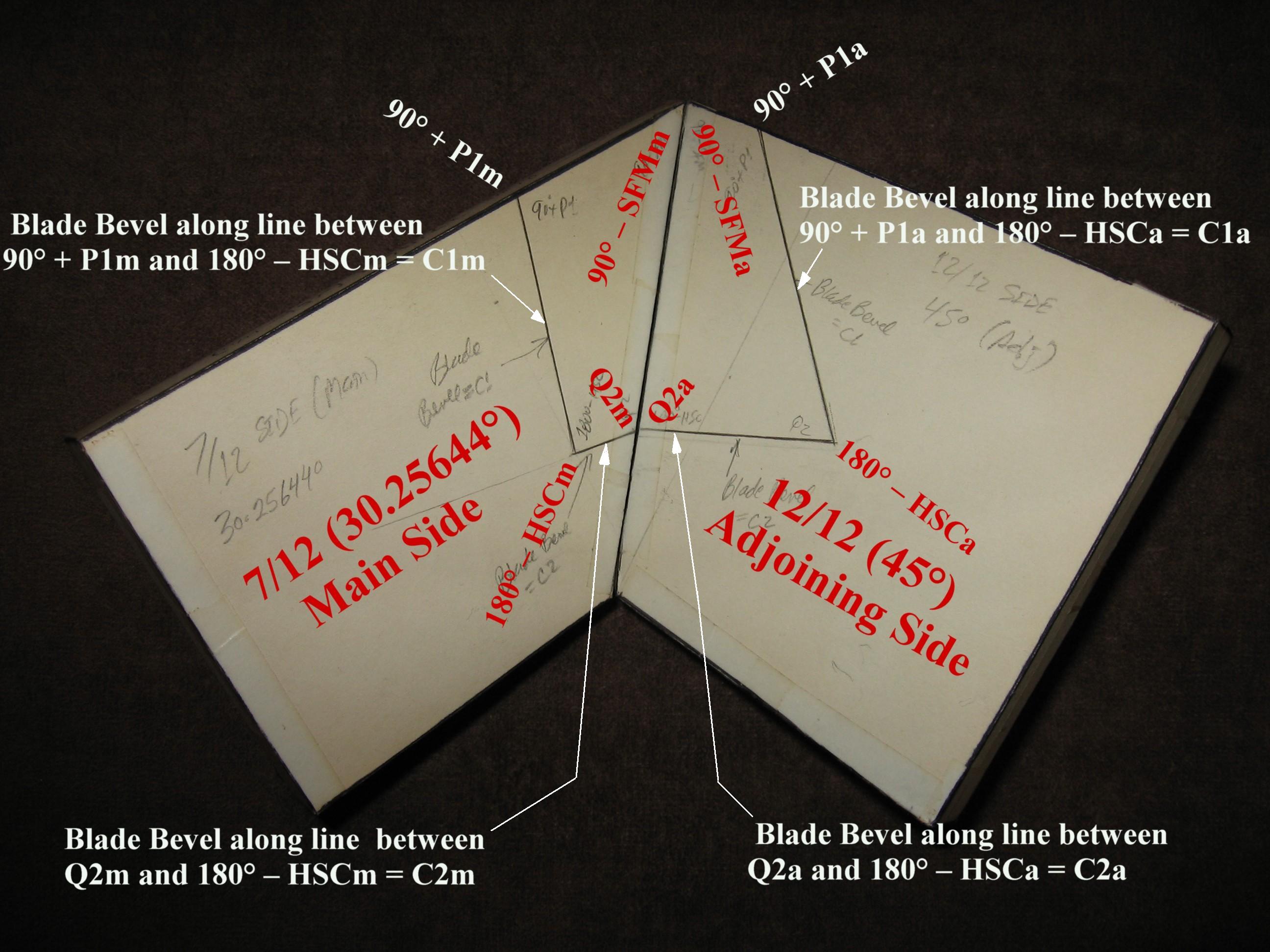 Valley Rafter and Purlin Intersections