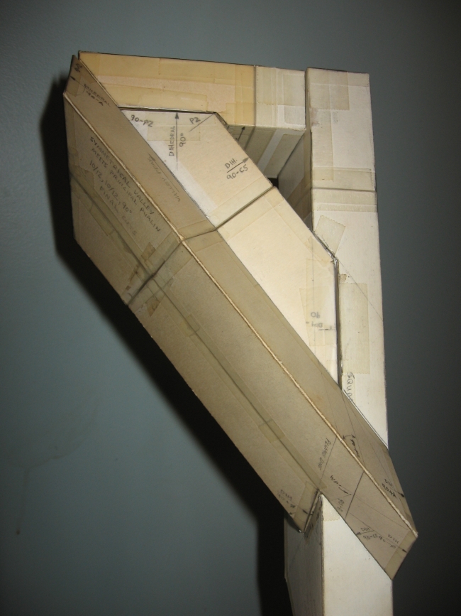 Valley Rafter and Purlin Intersections