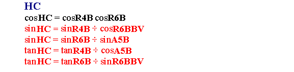 Framing and Joinery Angle Formulas