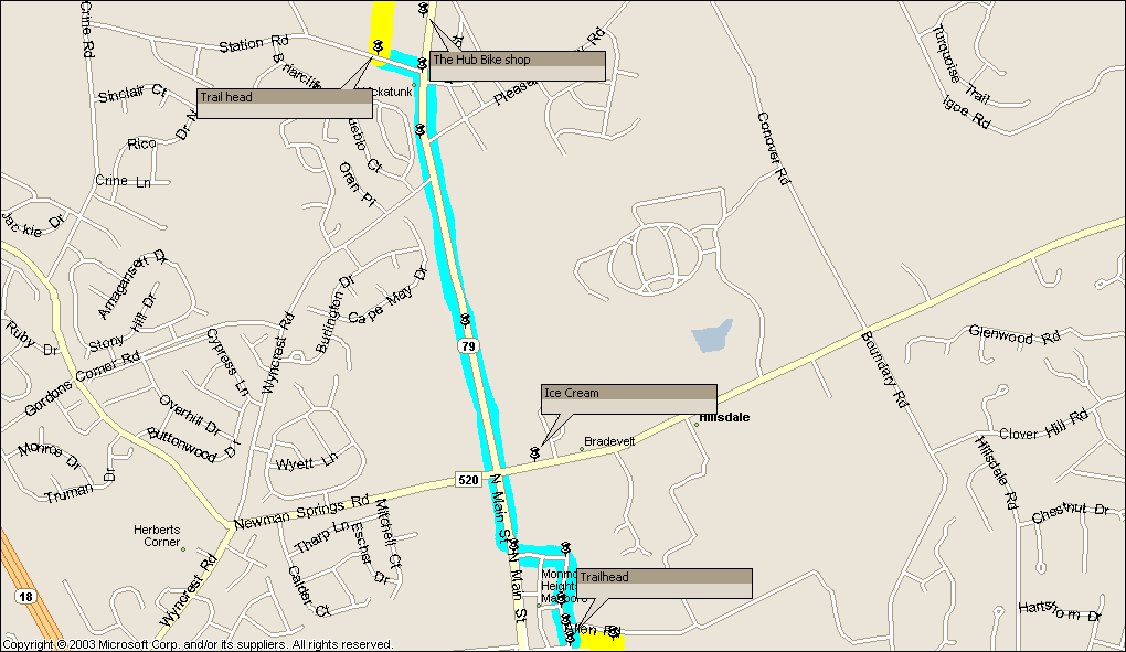 Henry Hudson Trail – Southern Section