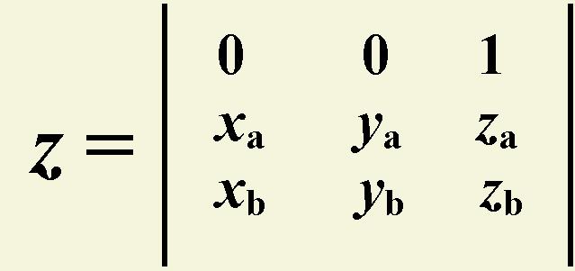 Determinants of Matrices